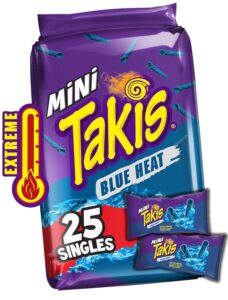 Turn up the spice in your snack stash! Save 27% on Takis Blue Heat Mini ...